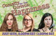 Comedy For The Curious Happiness Events For LONDON Comedy For The Curious Happiness Events For LONDON