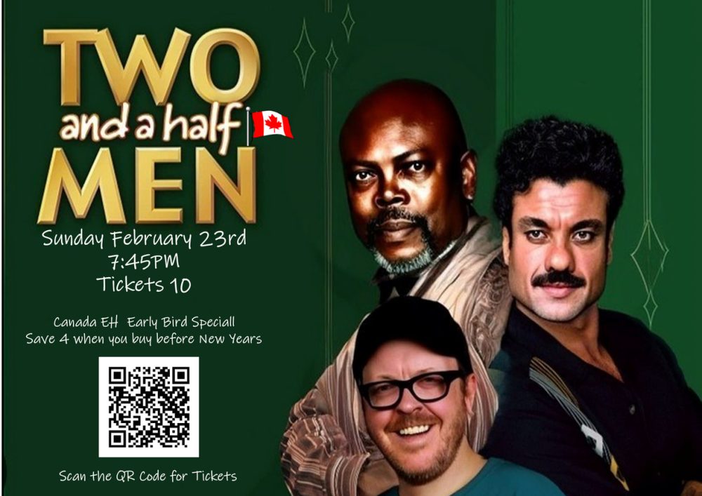 Two and a Half Men – Canada’s Funniest Stand Up Comedy Trio | Events in ...